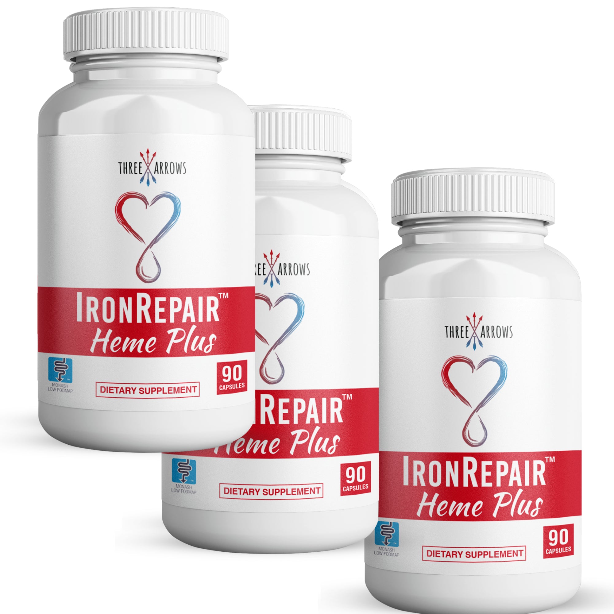 Iron Repair Heme Plus 90 Day Challenge – Three Arrows Nutra